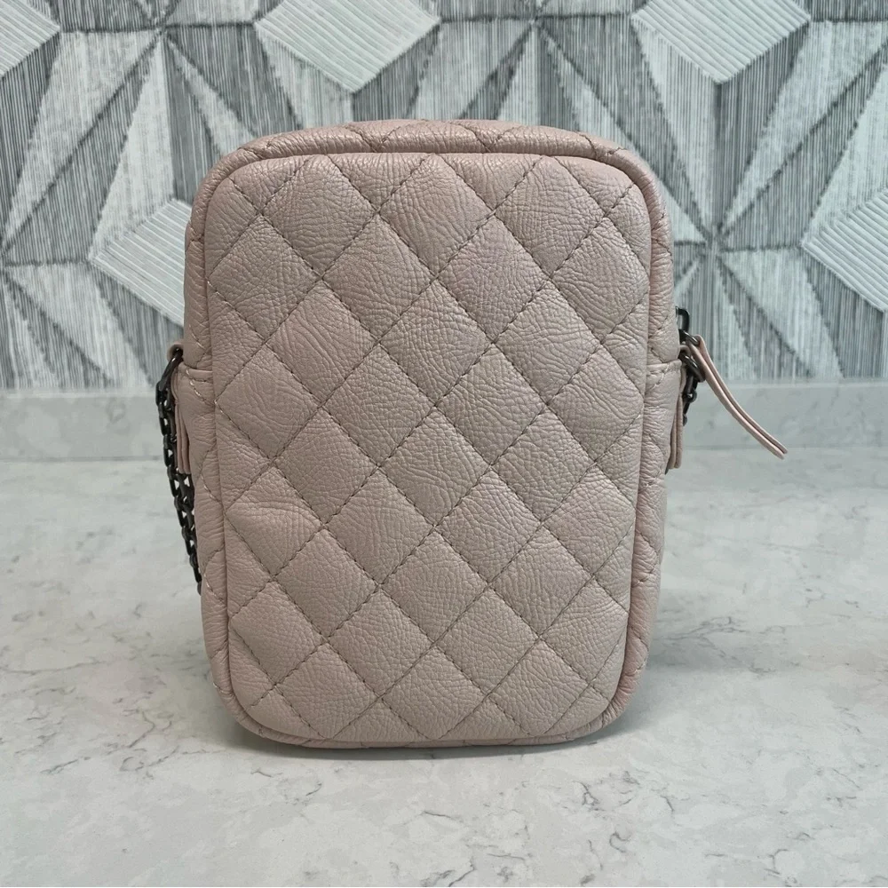 CHANEL | Bags | Chanel Light Pink Quilted Camera Case | Poshmark